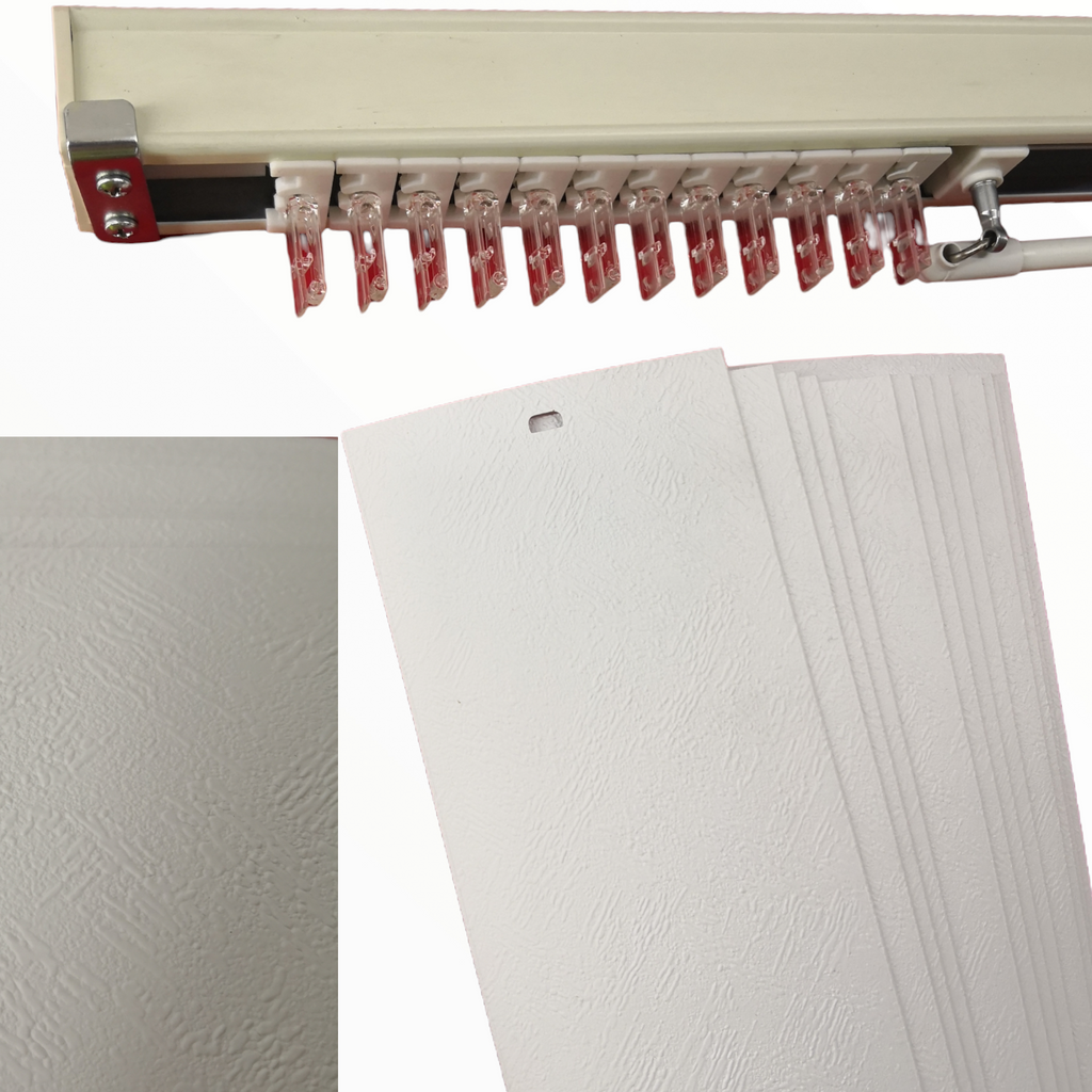 Persiana pvc+tela oficina vertical chica – Sesuconsa by Proveer de Mexico